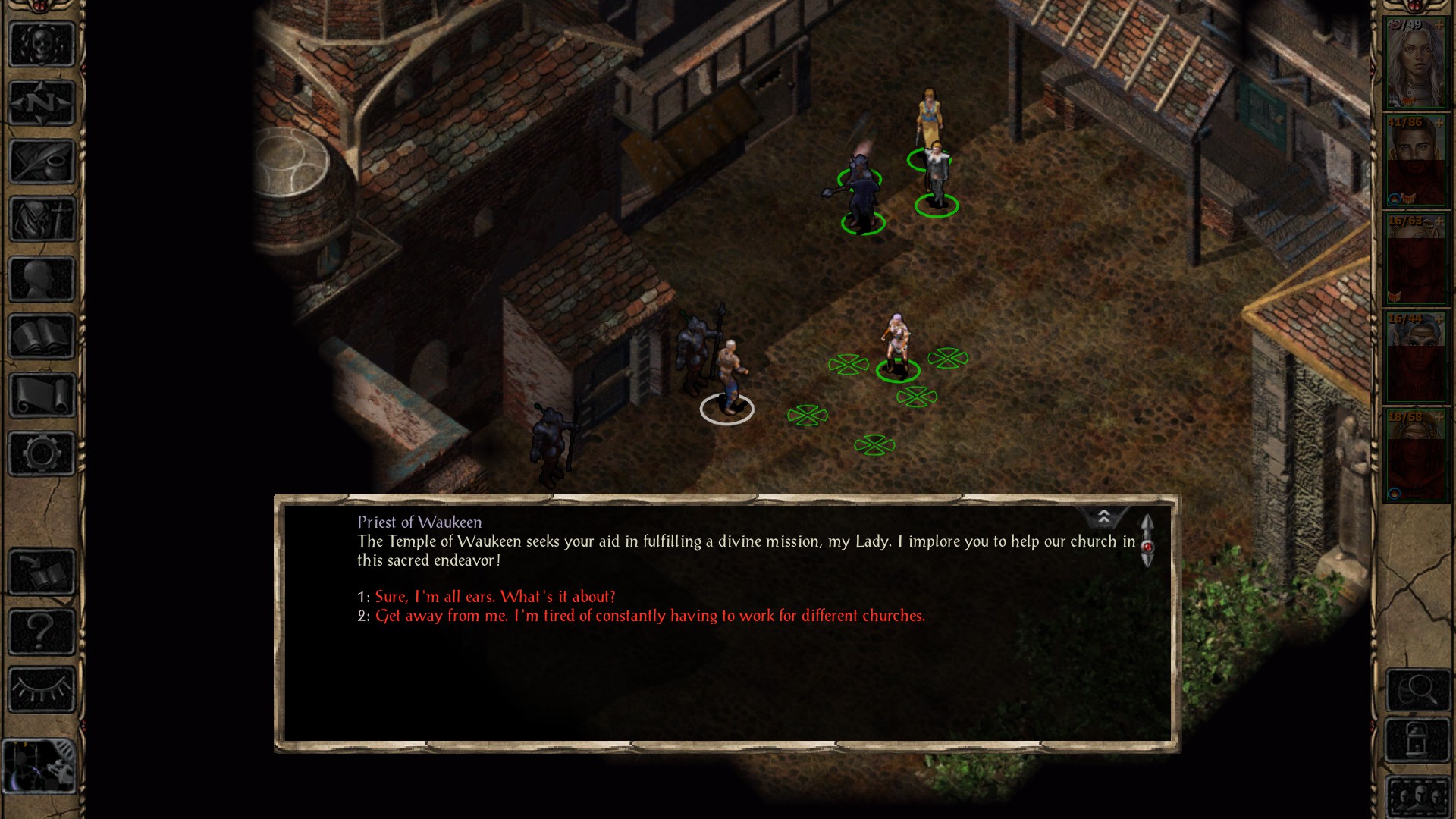Call of the Lost Goddess (BG2:EE) – Smoldering Mods Bar