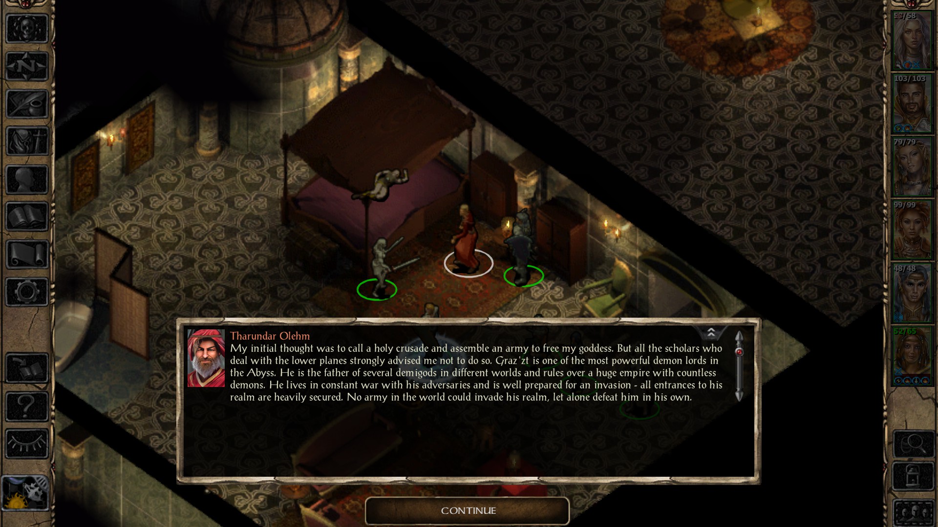 Call of the Lost Goddess (BG2:EE) – Smoldering Mods Bar